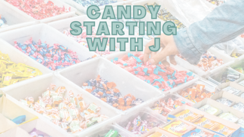 Candy Starting With J • Candy Lovers Emporium
