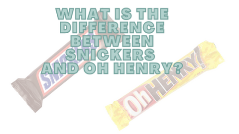 What Is The Difference Between Snickers And Oh Henry? • Candy Lovers ...